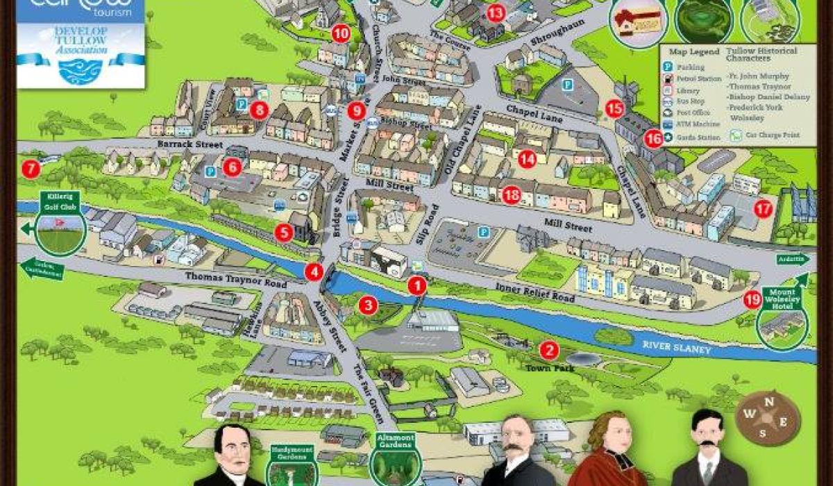 PICTURE: Tullow boasts a new tourism map which highlights 19 of the ...