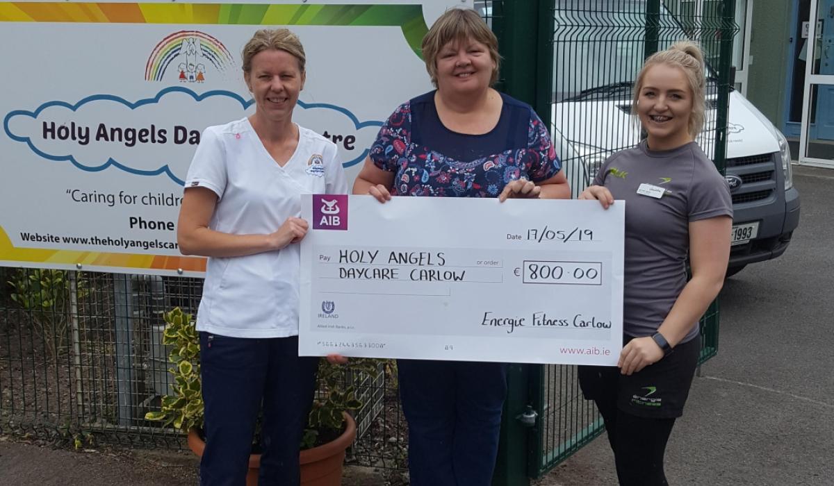 Carlow gym raises €800 for Holy Angels Day Care from a 'hang tough ...