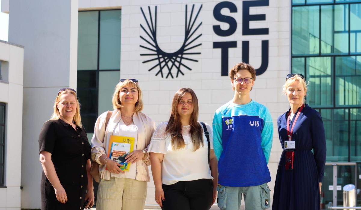 Special welcome for Ukrainian students at SETU Carlow campus - Carlow Live