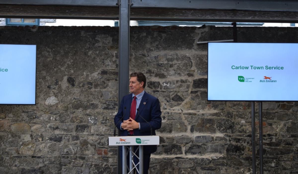 First Carlow town bus service ‘will prove transformative’ says Minister ...