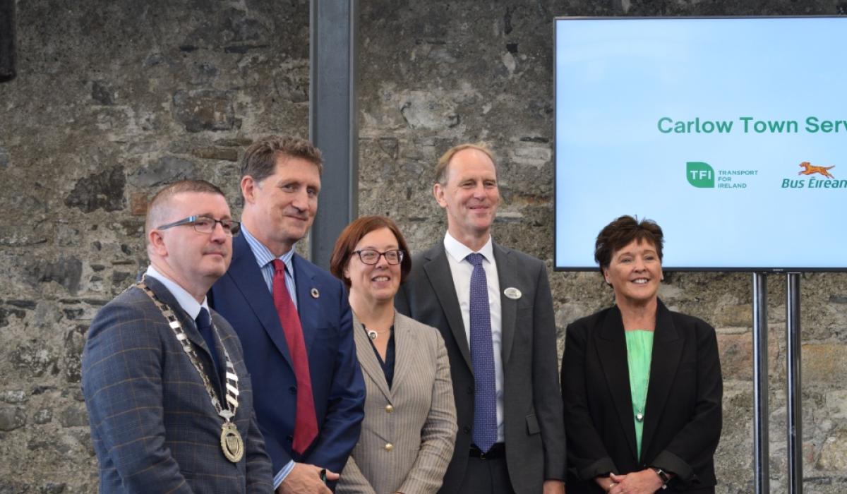 IN PICTURES: Minister for Transport Eamon Ryan launches new Carlow Town ...