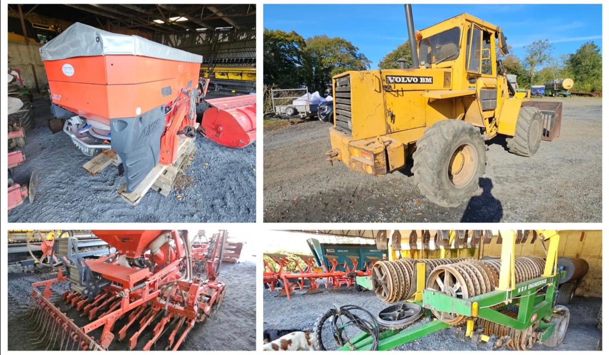 PICTURES: Upcoming farming equipment on clearance as Carlow farmer ...