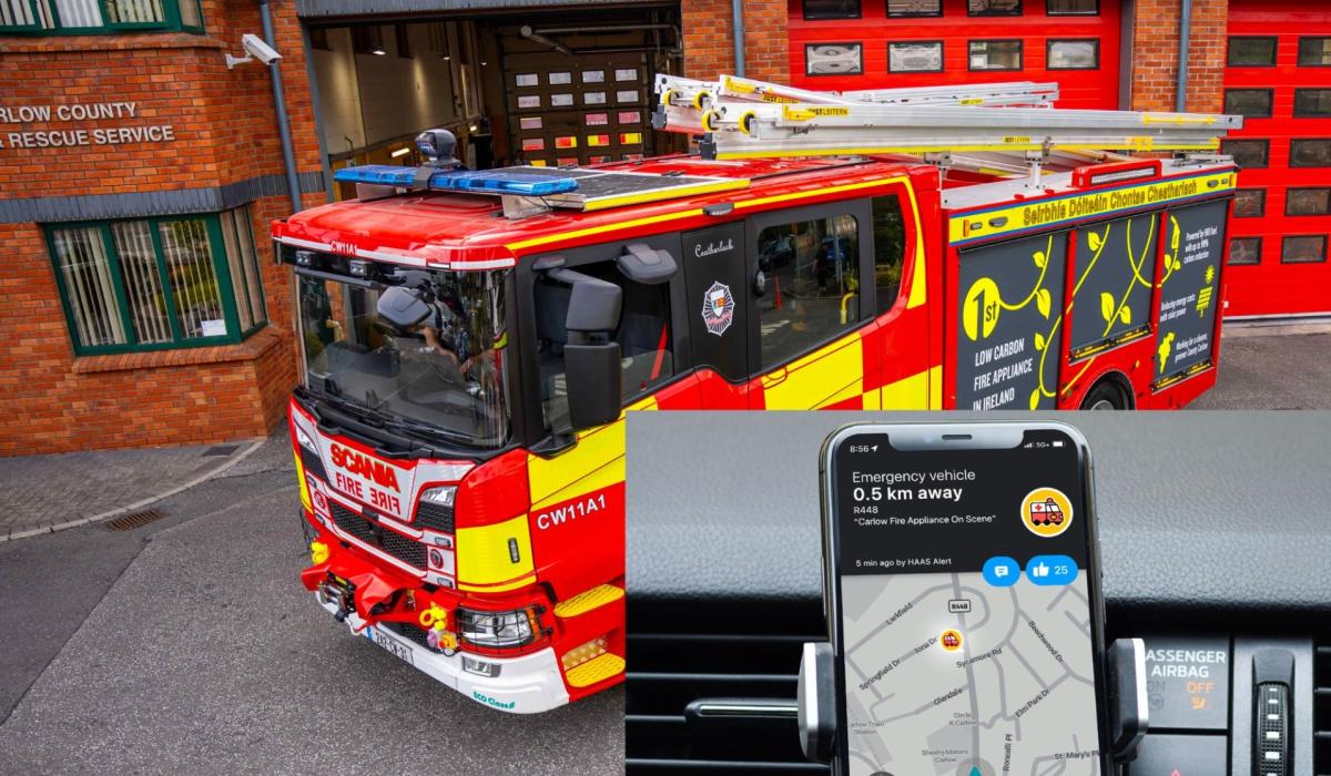 Carlow Fire Station launch first of its kind in Ireland new digital alerting system - Carlow Live
