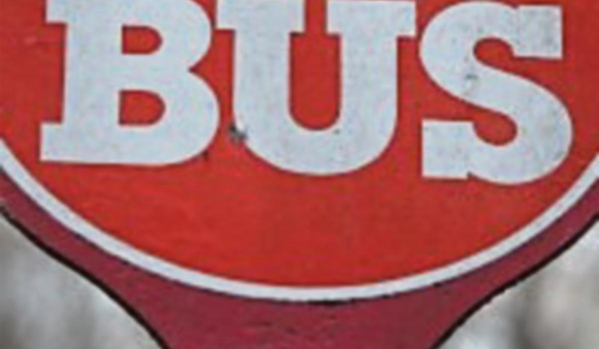 A public bus route that goes from Carlow drives past passengers without ...