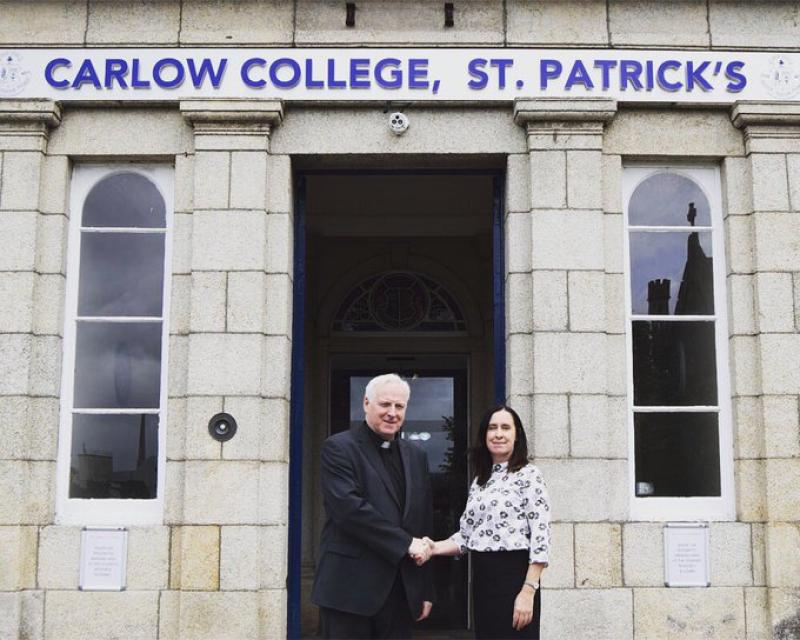 PICTURE: Carlow College, St Patrick's names its first female College ...