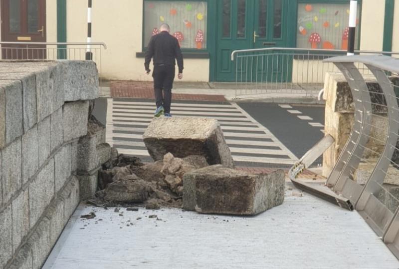 'Works seem to be causing more issues,' bridge in Tullow hit AGAIN near ...
