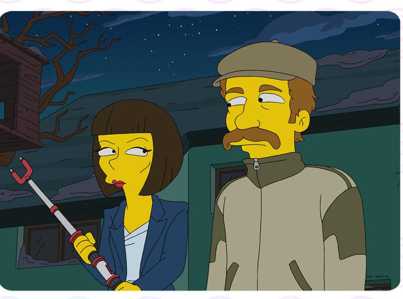 Irish actor and comedian features in the latest season of The Simpsons ...