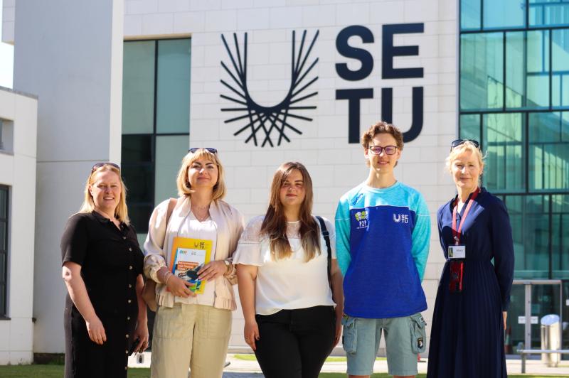 Special welcome for Ukrainian students at SETU Carlow campus - Carlow Live