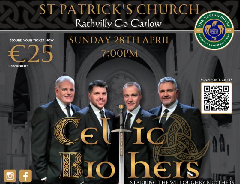 The Celtic Brothers to rock Rathvilly - Carlow Live