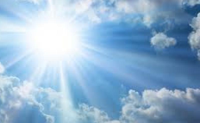 WEATHER: 'Dry and sunny today' Frist sign of some extended nice weather ...